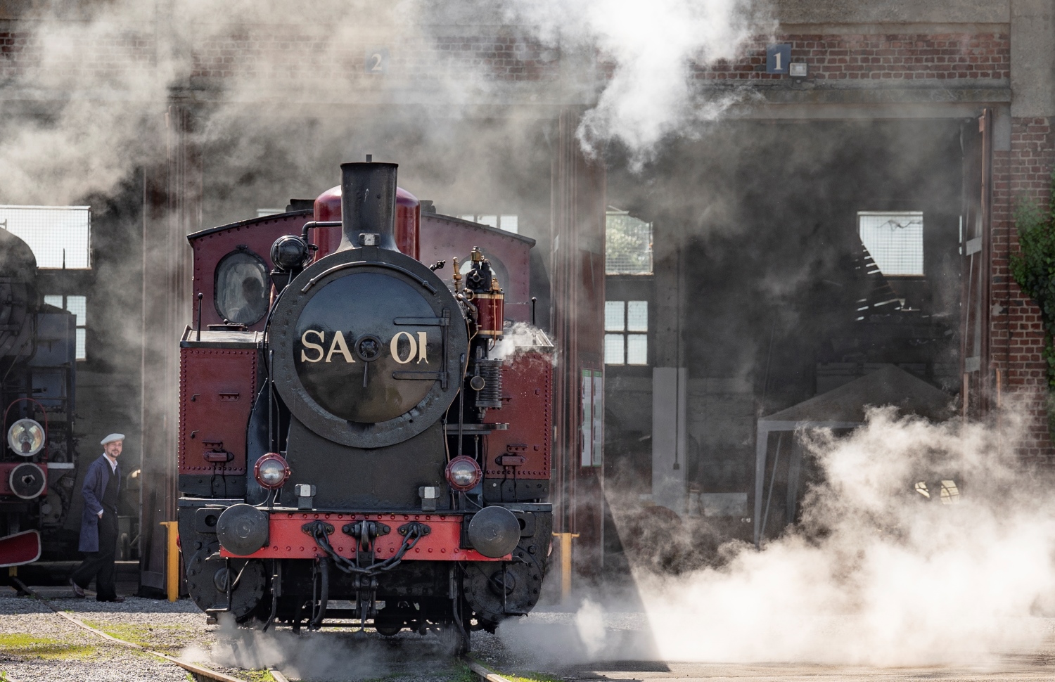 Voyage à toute vapeur de Mariembourg à Treignes cet été