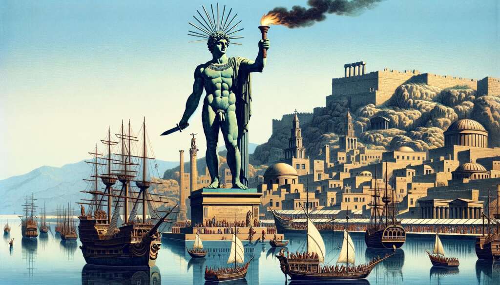 Le Colosse de Rhodes : le mystère de cette merveille disparue