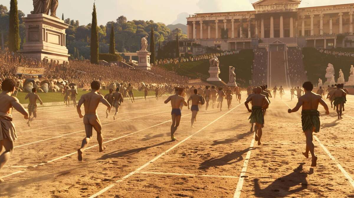 Retour en 776 av. J.-C. : Les premiers Jeux Olympiques en Grèce